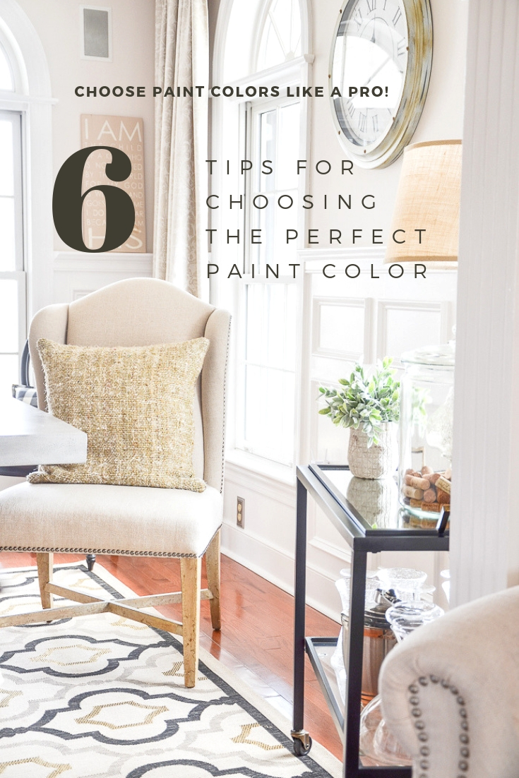 6 TIPS FOR CHOOSING THE PERFECT PAINT COLOR - StoneGable