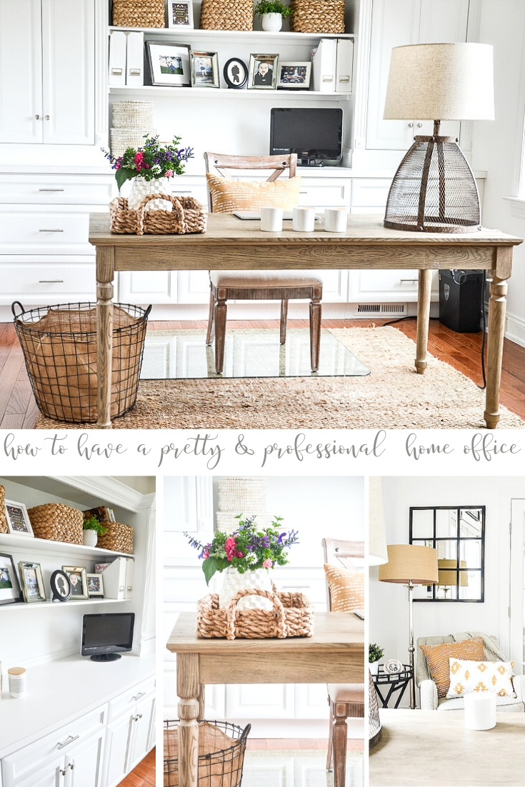 A PRETTY AND PERSONAL HOME OFFICE TOUR - StoneGable