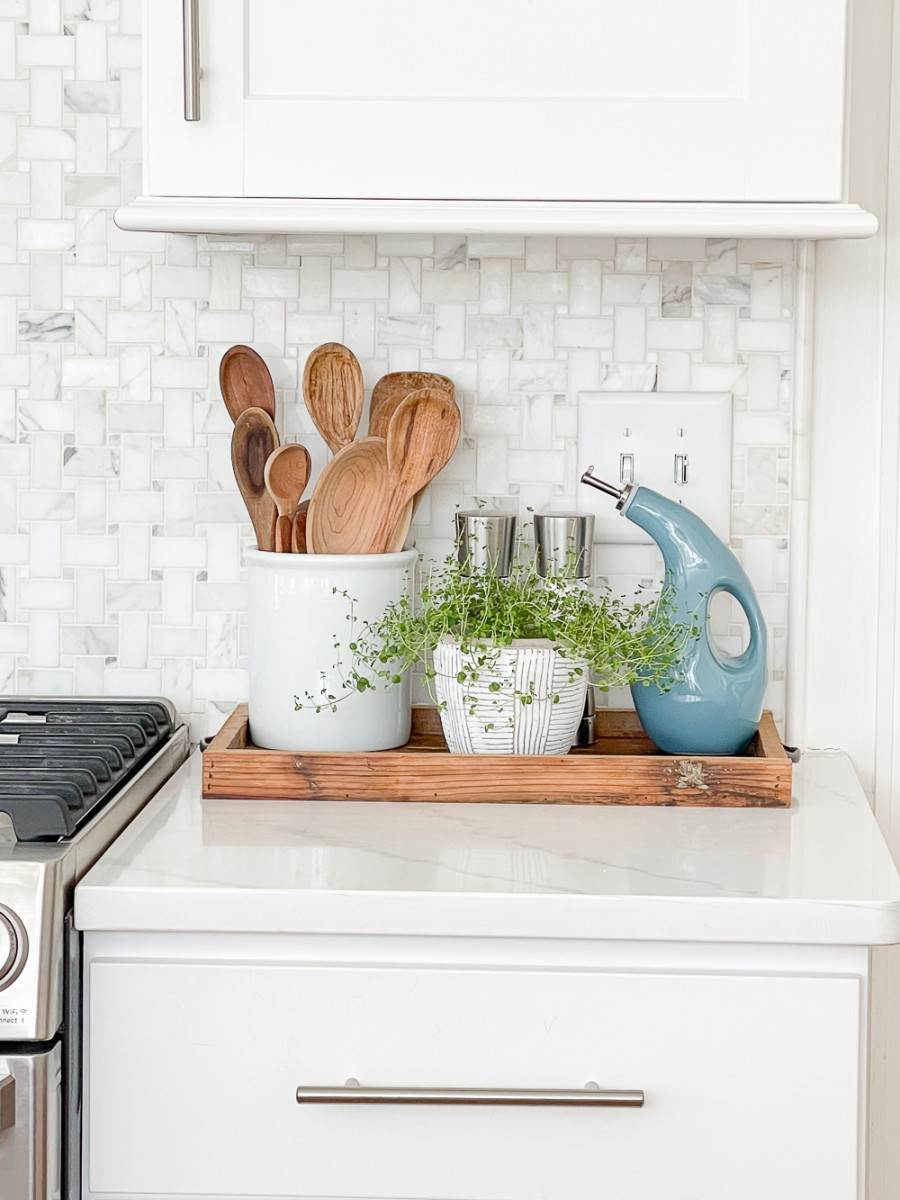 IDEAS TO DECORATE KITCHEN COUNTERTOPS StoneGable