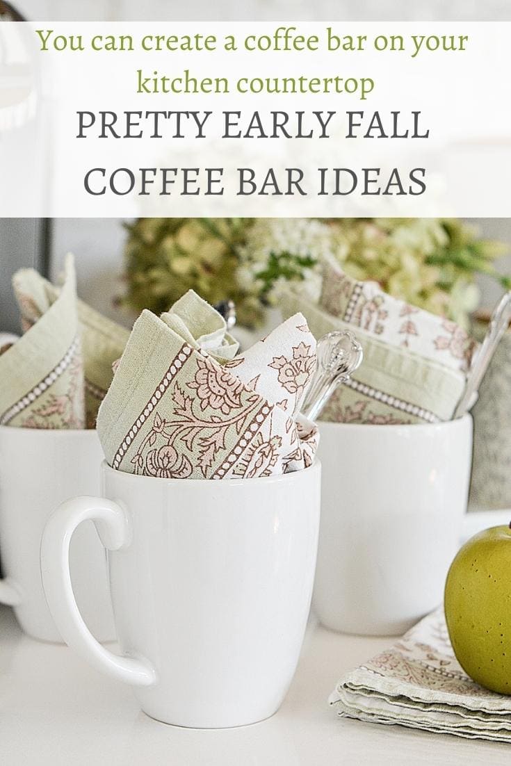 Early Fall Coffee Bar Ideas For Small Spaces - StoneGable