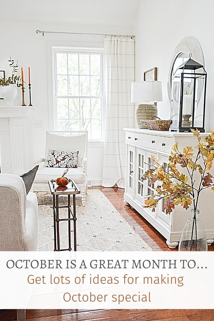 Reasons To Celebrate The Charming Month Of October - StoneGable