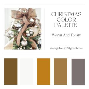 How To Choose The Perfect Christmas Color Palette - StoneGable