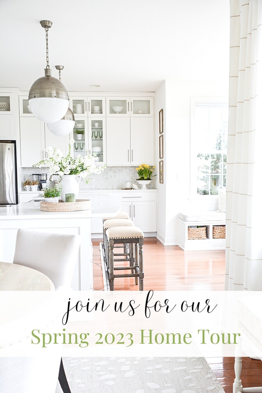 Easy Spring Decorating Ideas Home Tour - StoneGable