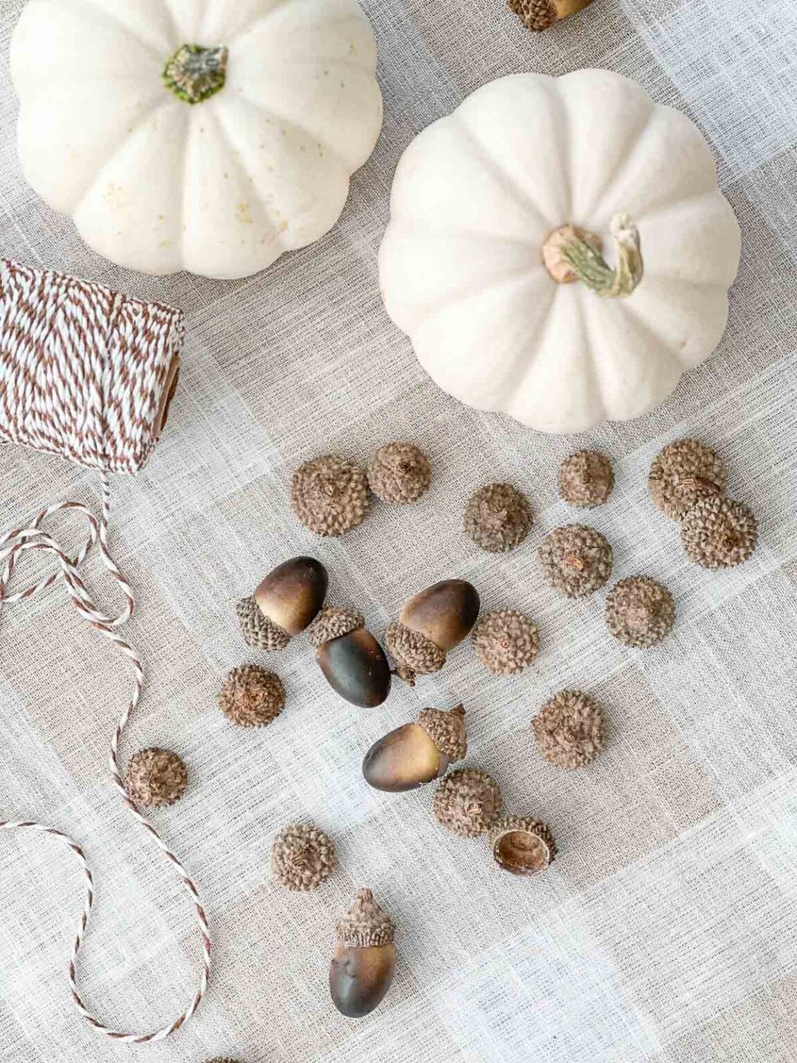 Felted Wool Ball Acorns: A Simple and Adorable Fall DIY - StoneGable