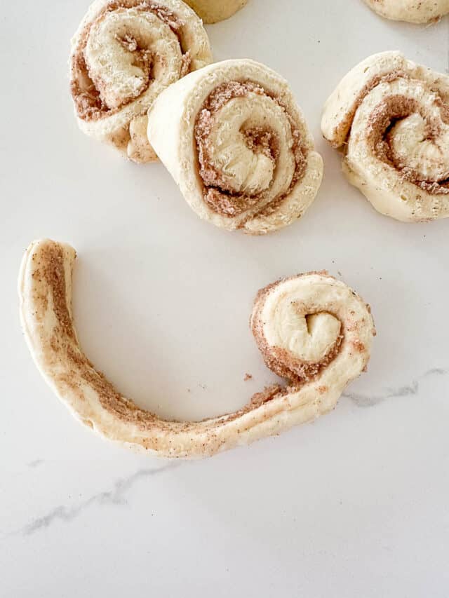 Sweet And Easy Heart Shaped Cinnamon Rolls With Icing - StoneGable