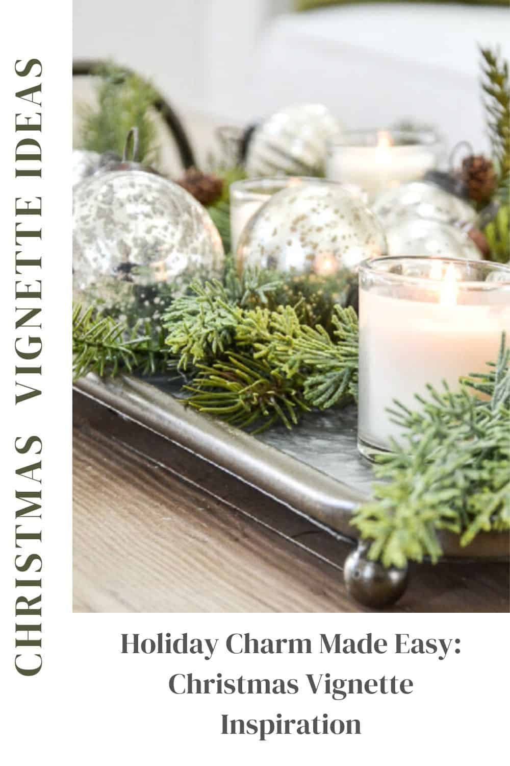 60+ Creative Christmas Vignette Ideas for Every Room - StoneGable