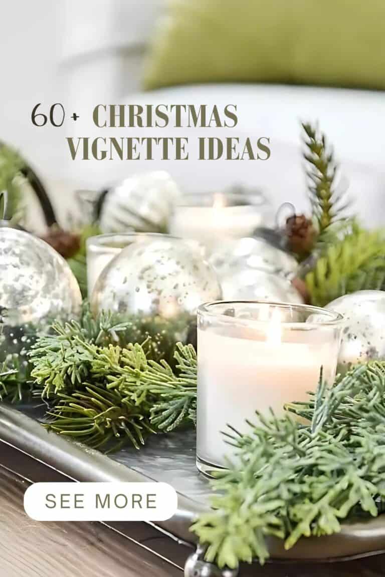 60+ Creative Christmas Vignette Ideas for Every Room - StoneGable