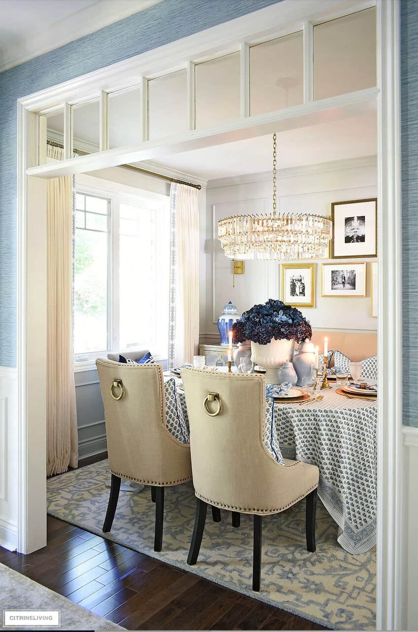Cozy Fall Home Tour + Fall Porch Decor + DIY Hydrangea Wreath + Block ...