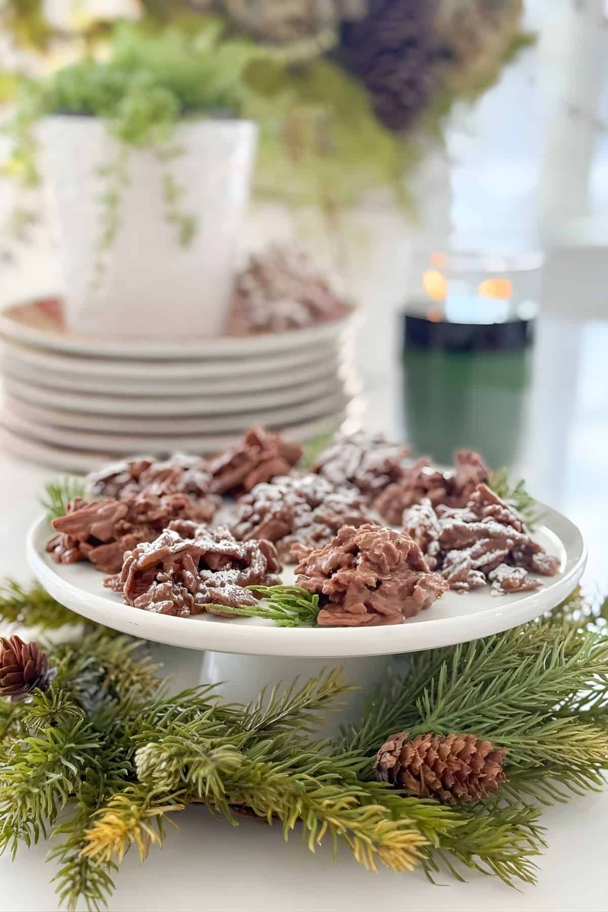 3 Ingredient No-Bake Haystack Cookie Recipe - StoneGable